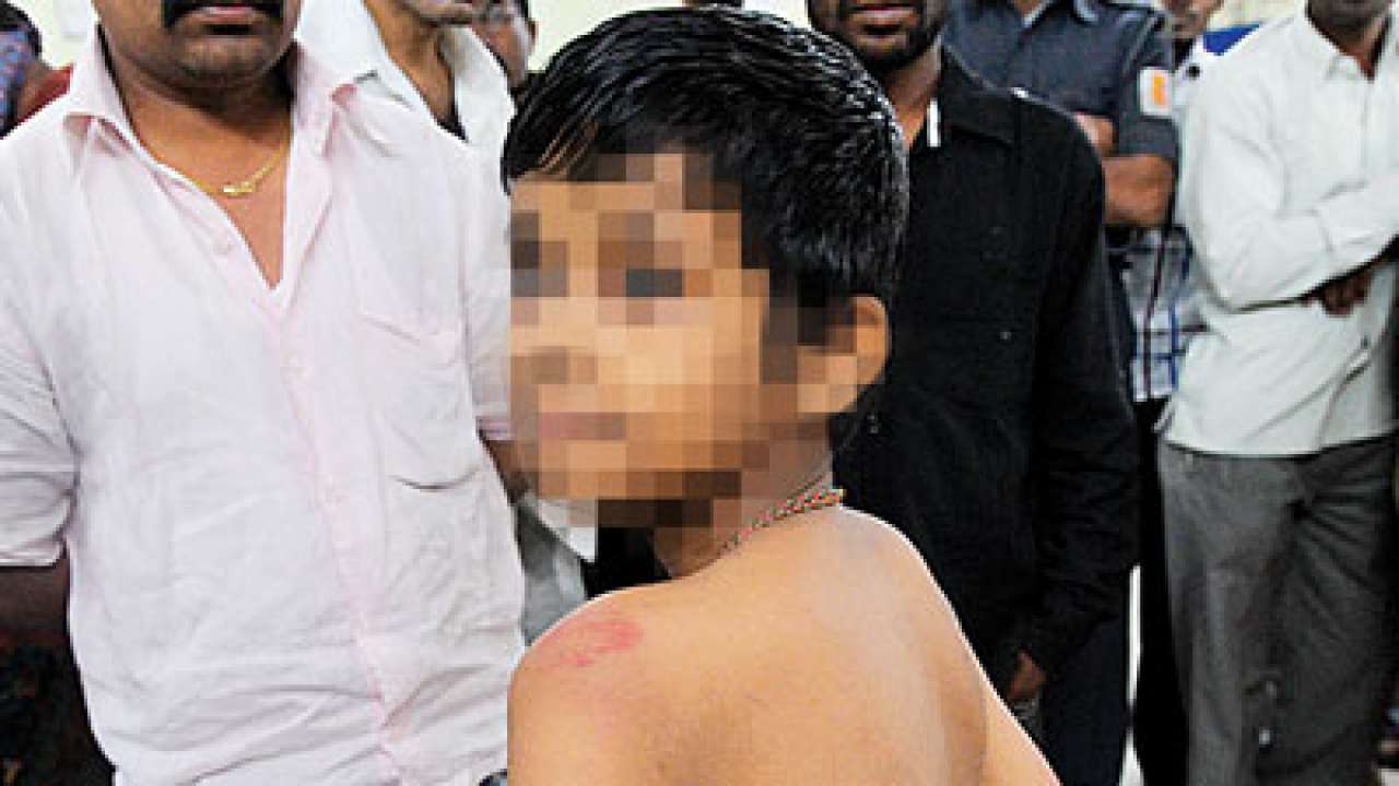 Classroom horror: Yet another kid thrashed by teacher