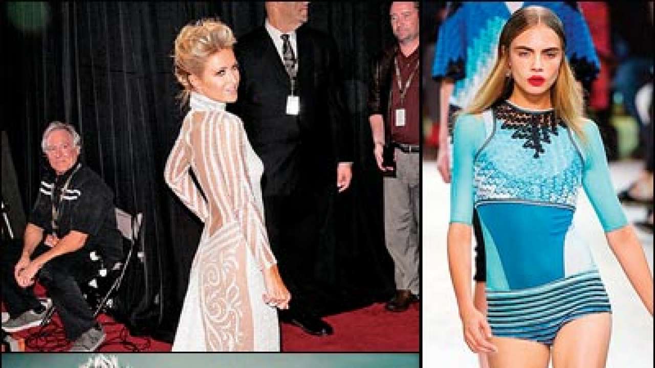 Flesh flashing fashion!