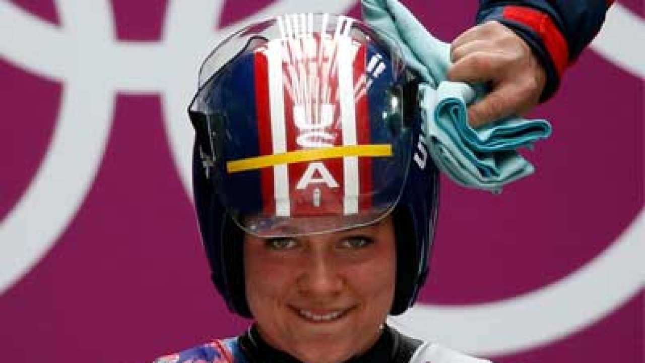 American luger Kate Hansen makes waves as her dance warm-up routine ...