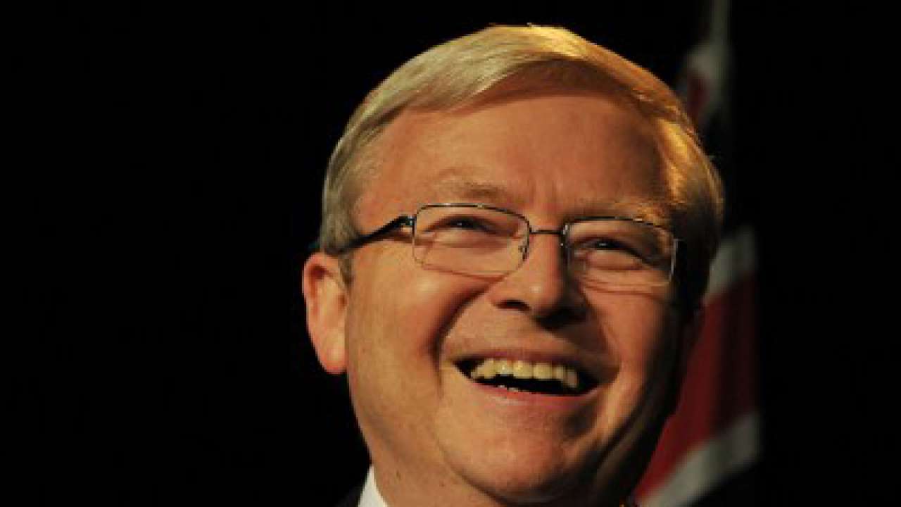 Australian former Prime Minister Kevin Rudd goes to Harvard