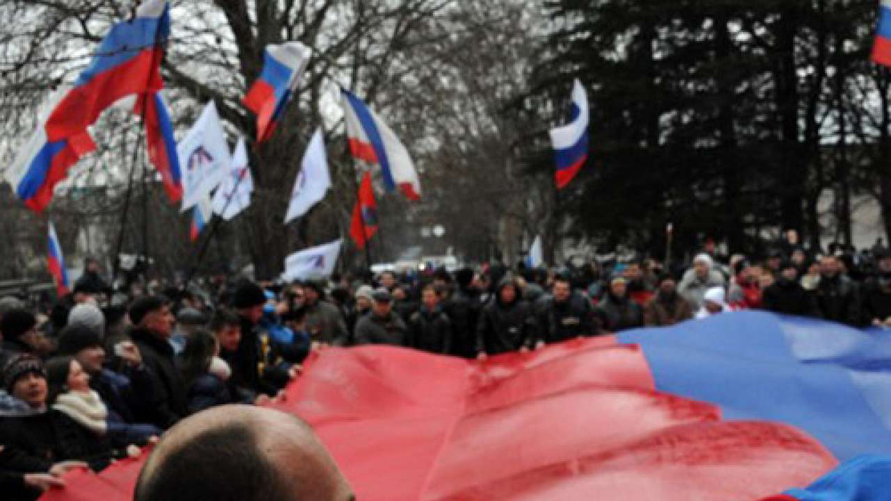 Ukraine minister accuses Russia of 'armed invasion' in Crimea