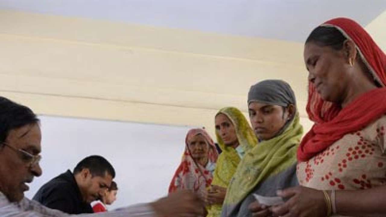 Voting underway in Rajasthan