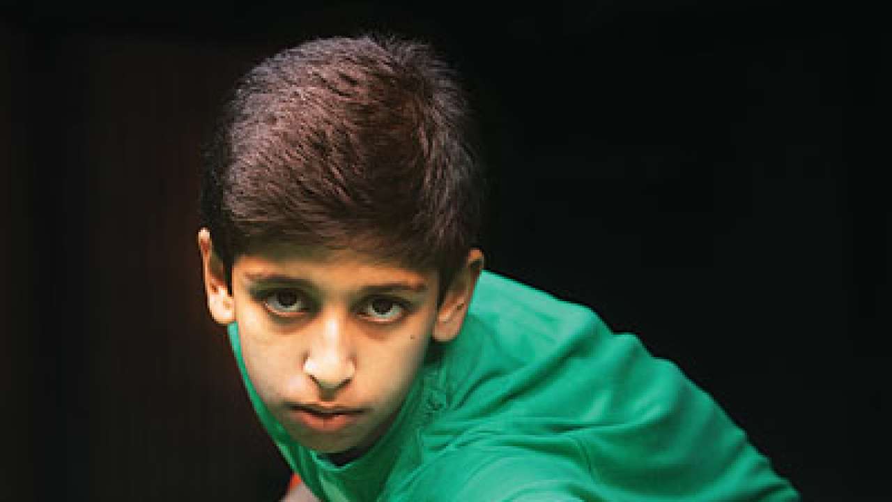 At just 11, Rayaan Razmi is cued up for big things
