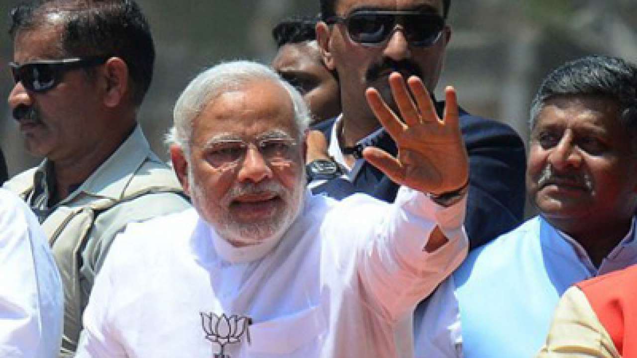 Congress trying to hide in the bunker of secularism: Narendra Modi
