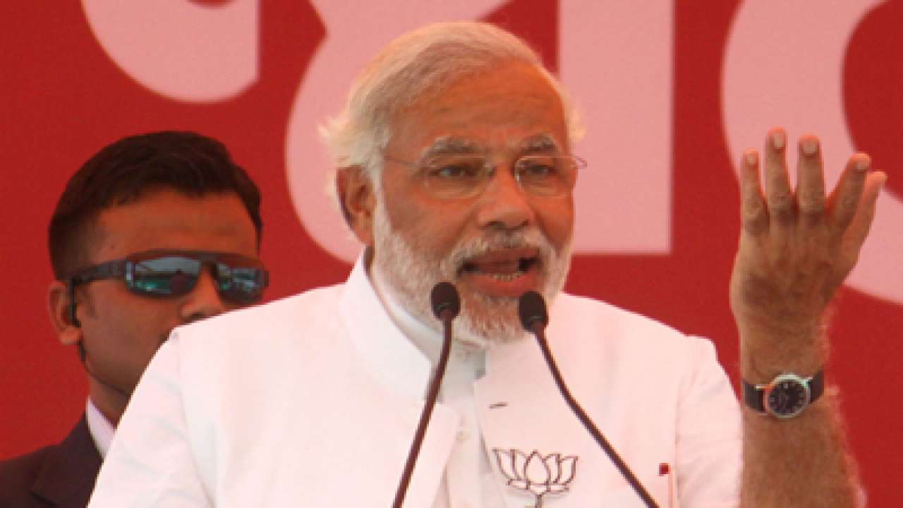 Narendra Modi meets RSS chief Mohan Bhagat