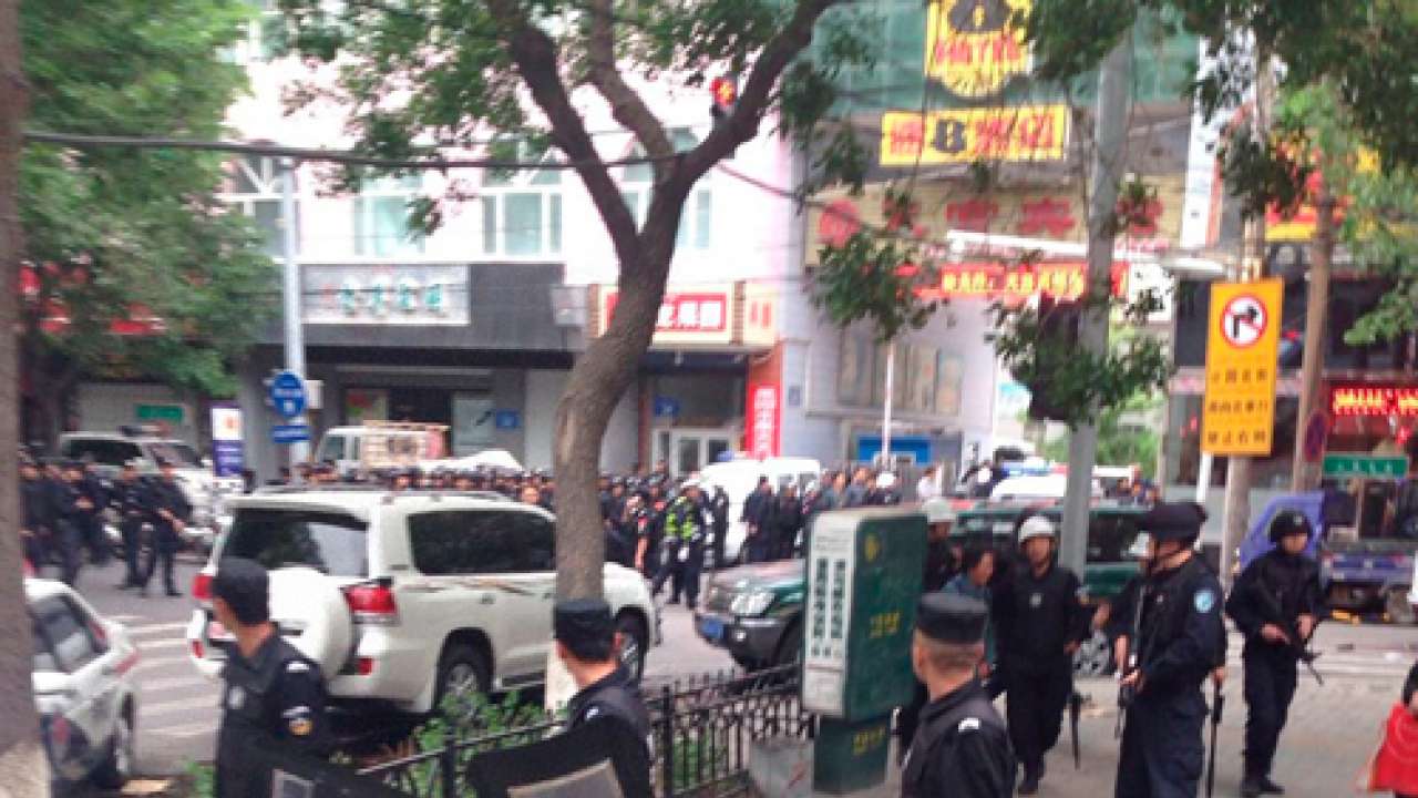 Xinjiang blasts a violent terrorist incident: China police