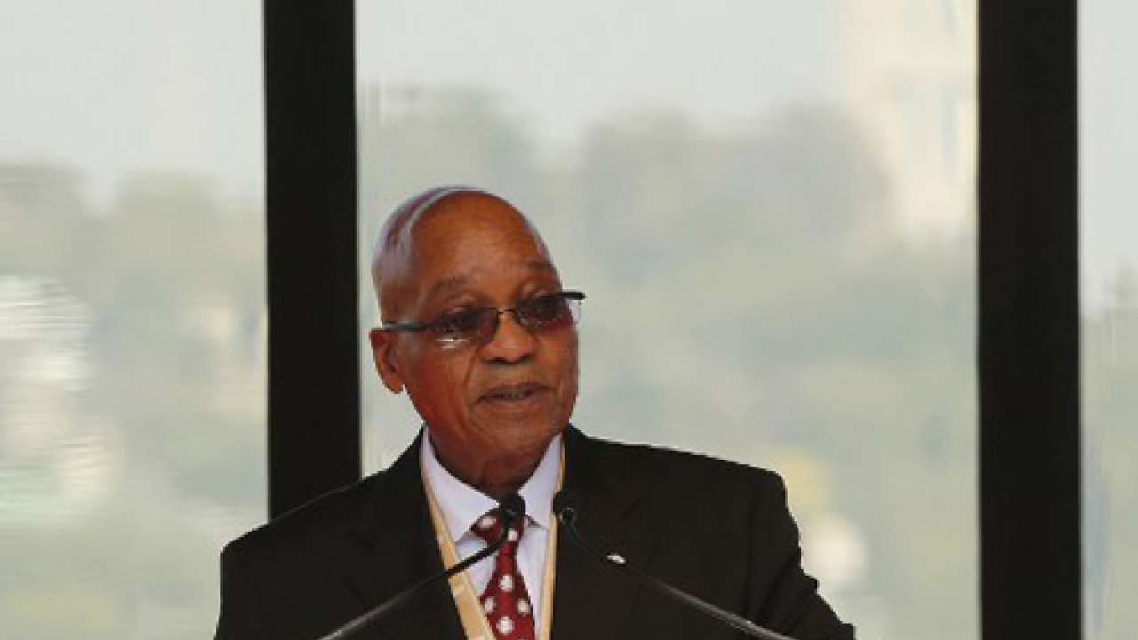 South African President Jacob Zuma takes oath for second term