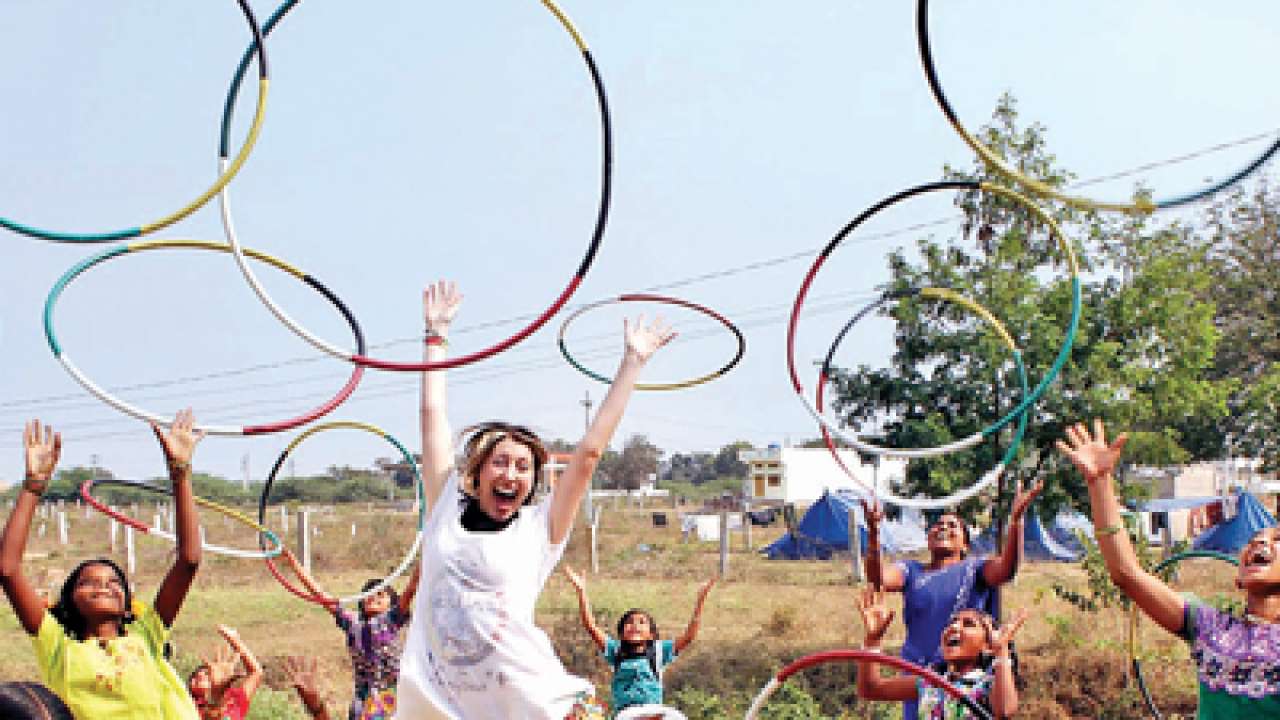 Hooping the way to happiness