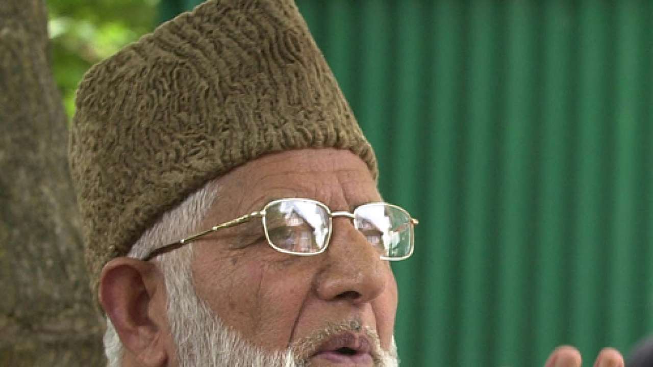 Syed Ali Shah Geelani calls for shutdown in Kashmir Valley after youth ...