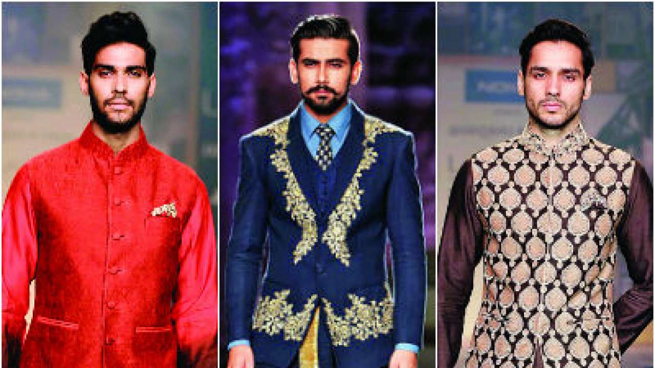 Men in drapes: Designer Anju Modi speakes about draping as evolving ...