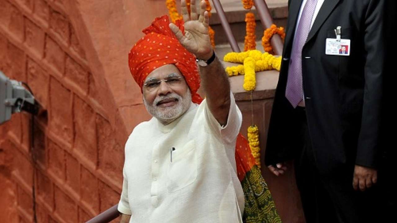 Prime Minister Narendra Modi announces 'Sansad Aadarsh Gram Yojana'