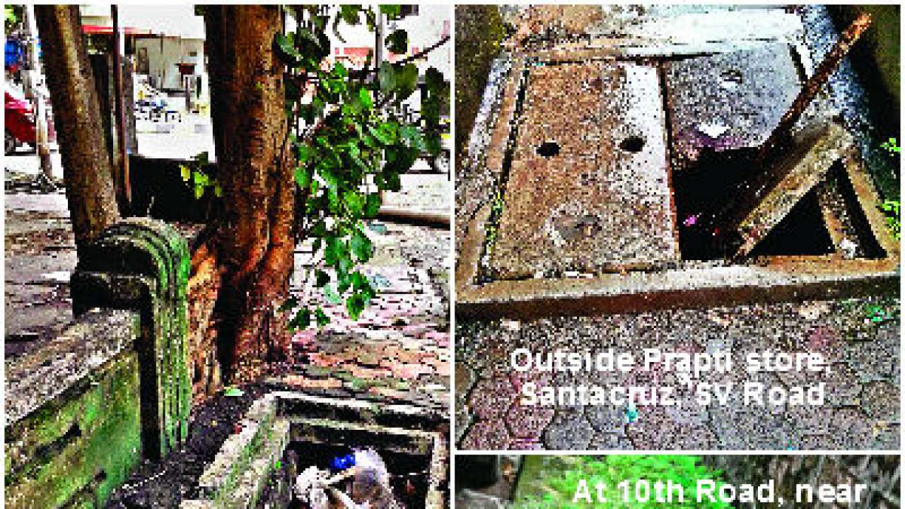 Problem for pedestrian's because of poor footpaths in Bandra; campaign ...