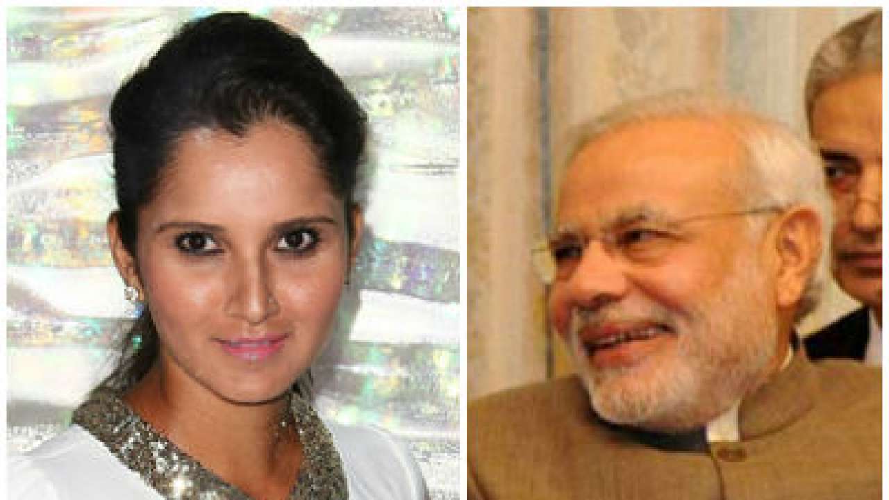 Sania Mirza meets PM Narendra Modi