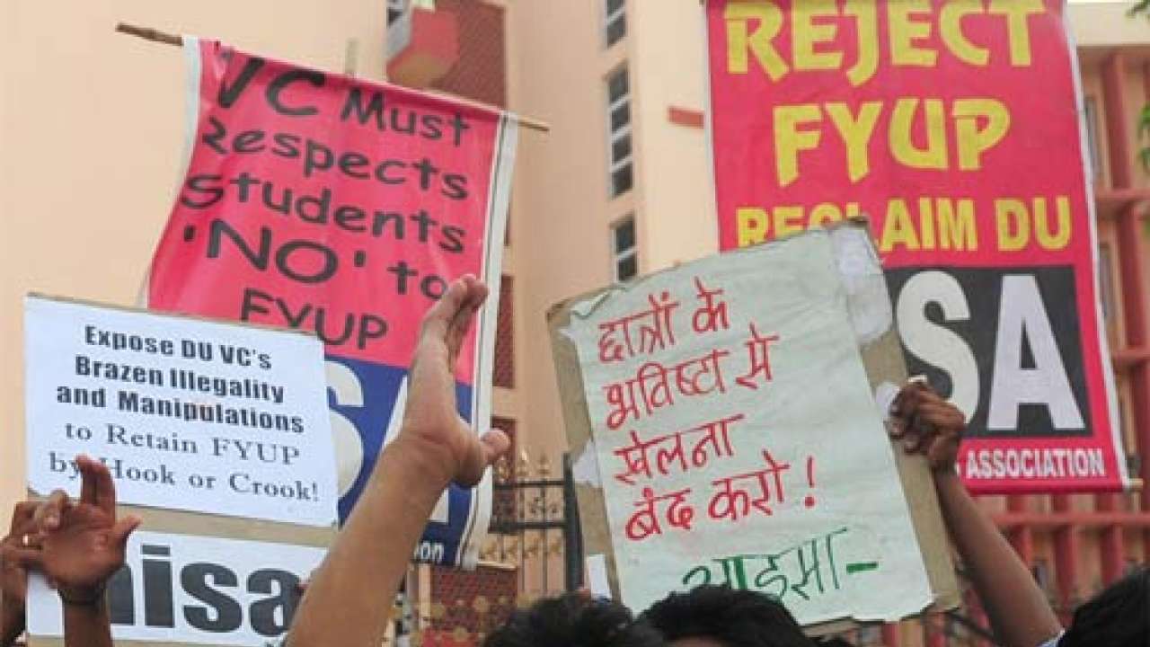 Delhi University Students Union elections: Counting of votes begins ...