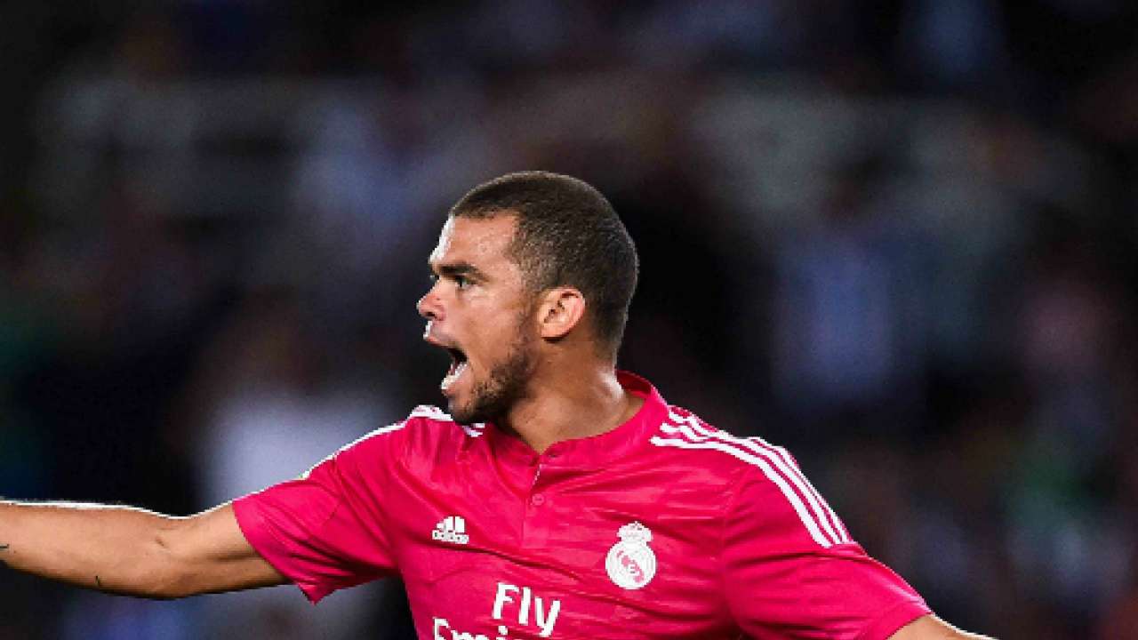 Pepe out of Real Madrid's La Liga game at Deportivo