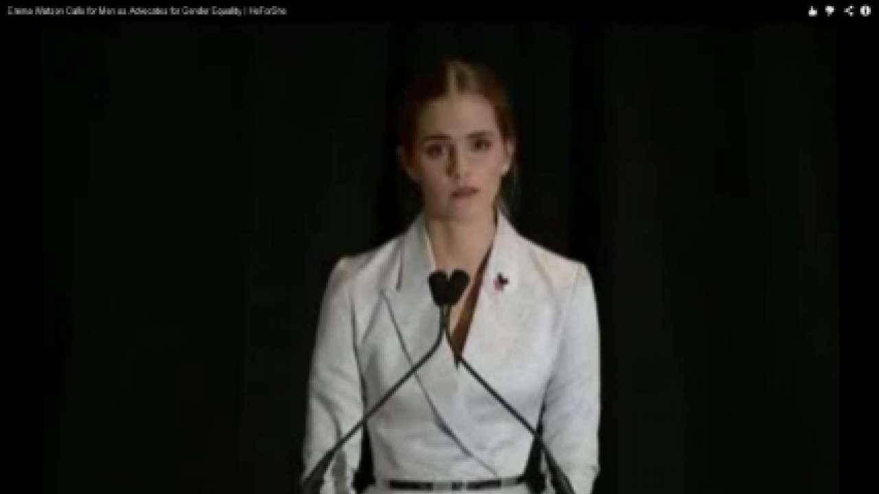 Watch: Emma Watson's powerful speech on Gender Equality at the United ...