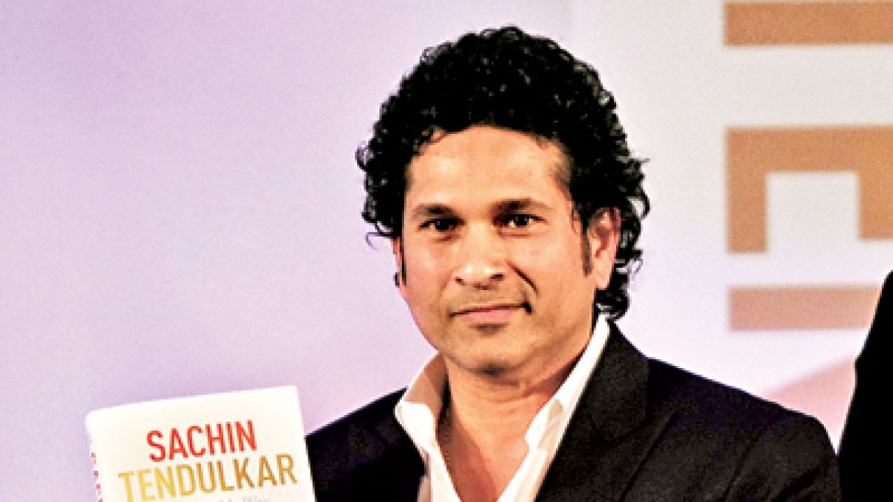 Playing is Sachin Tendulkar's way