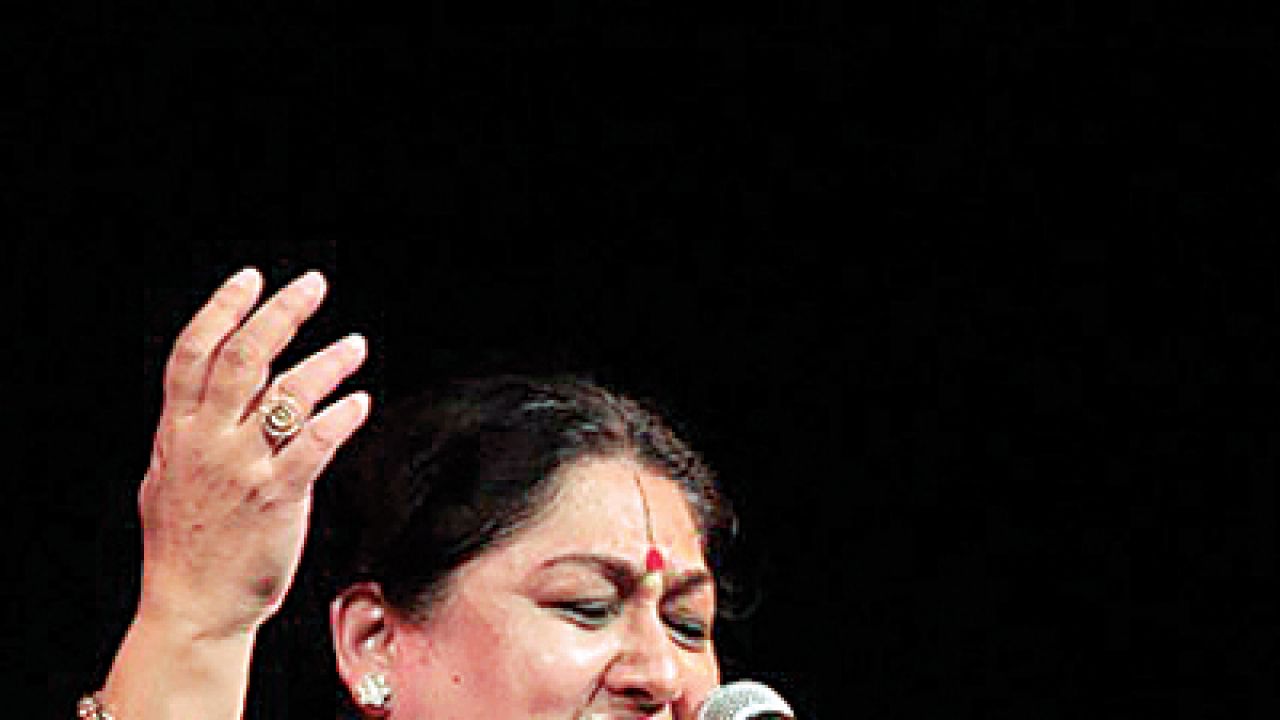 Shubha Mudgal to perform in support of women's cancer