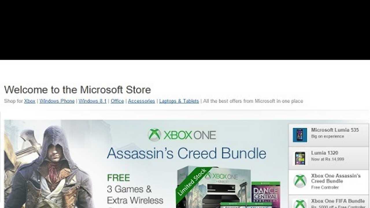 Microsoft launches official store on Amazon India