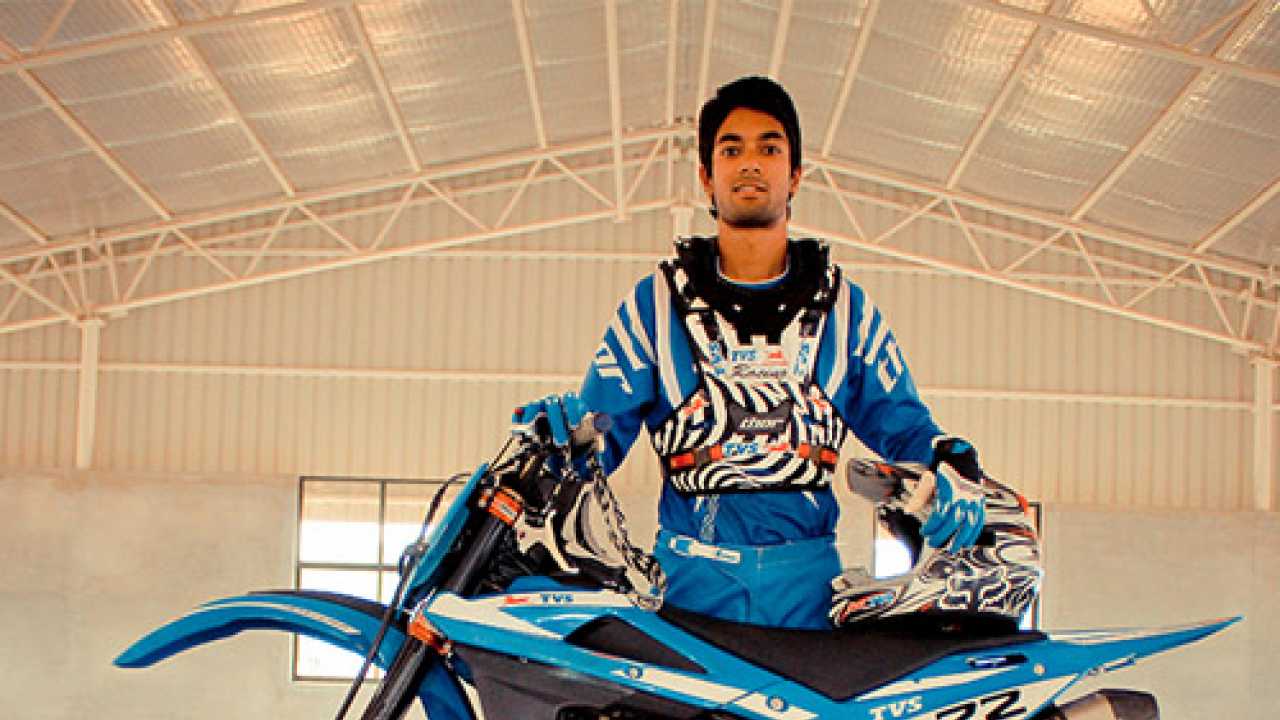 CS Santosh to be first Indian biker to take part in Dakar Rally