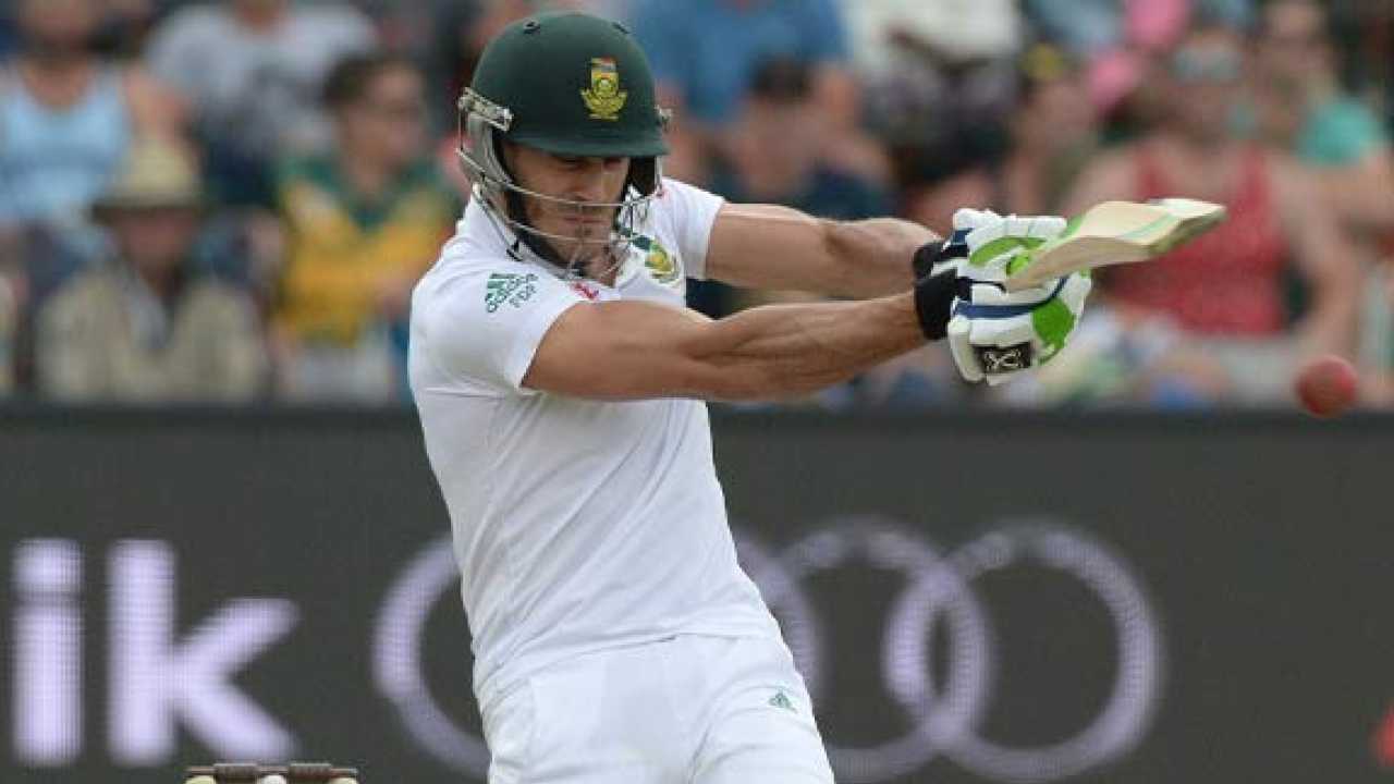 South Africa's Faf Du Plessis gets hundred before rain stops play in ...