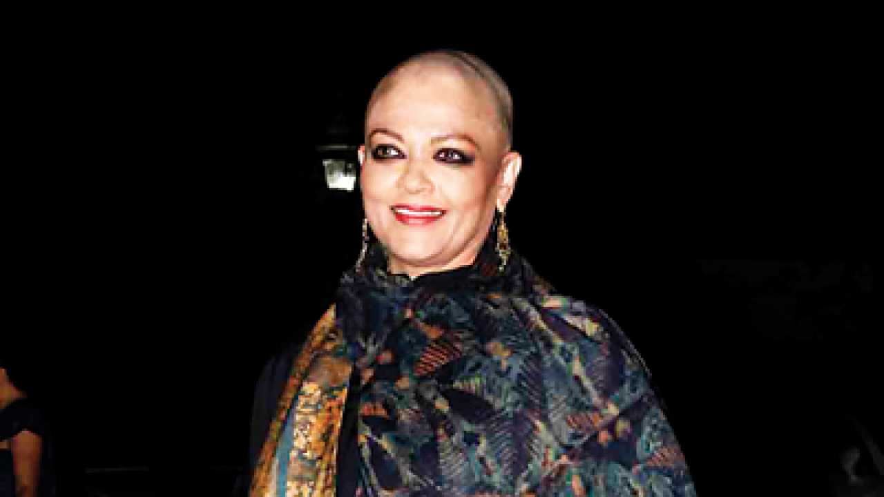 Tanve Azmi lost the role because of her bald head
