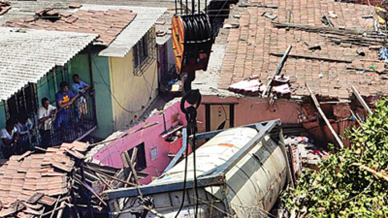 Mumbra bypass turns into an accident zone