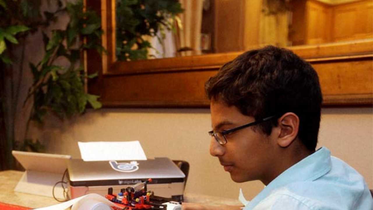 13 year old Indian-American now youngest entrepreneur, built Braille ...