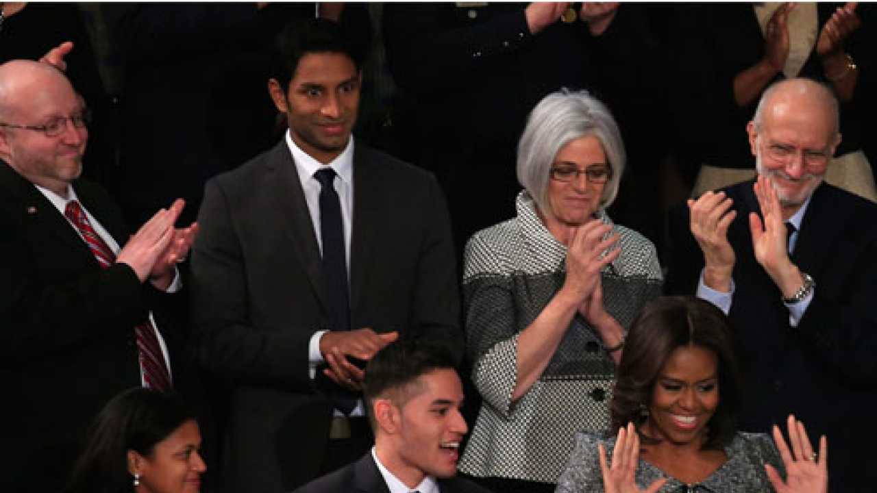 Ebola doctor sole Indian connection at Obama's Congress address