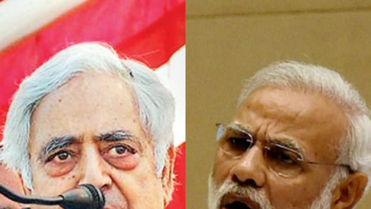 Common Minimum Programme labeled 'Modi-Mufti Accord' to be signed ...