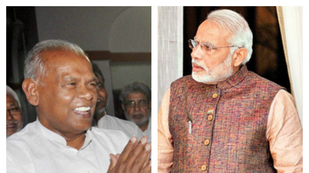 Narendra Modi, Jitan Ram Manjhi meet with common foe in mind