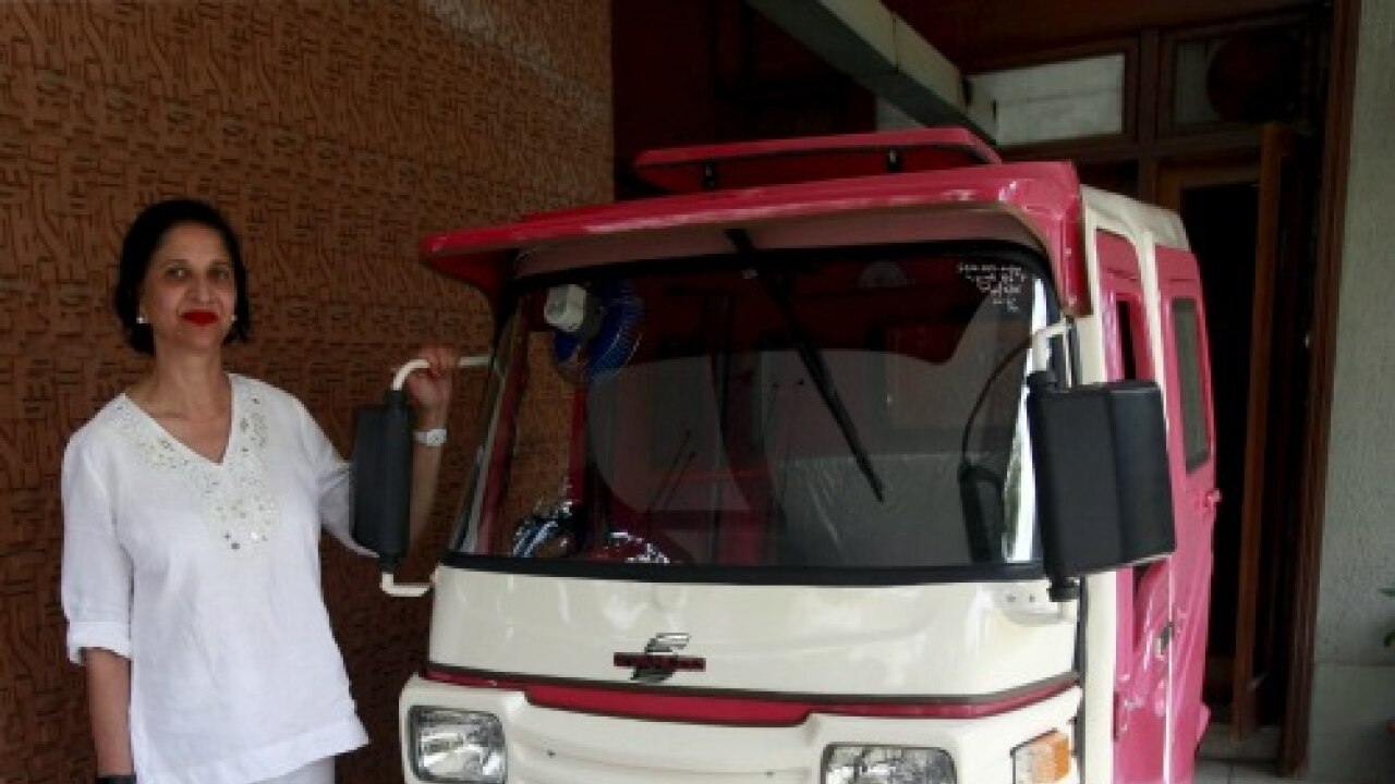 Pakistan gets 'Pink Rickshaw' service with aim to end eve teasing