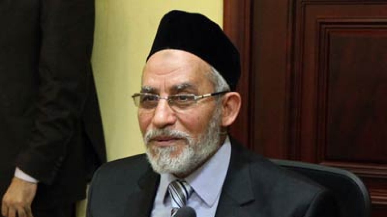 Egyptian court sentences Muslim Brotherhood top leader Mohammed Badie, 13 others to death