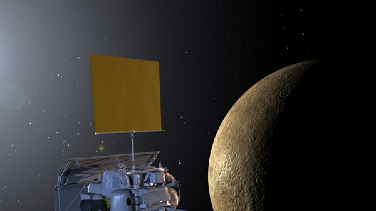 Mercury-orbiting US spacecraft 'MESSENGER' heading for a crash landing