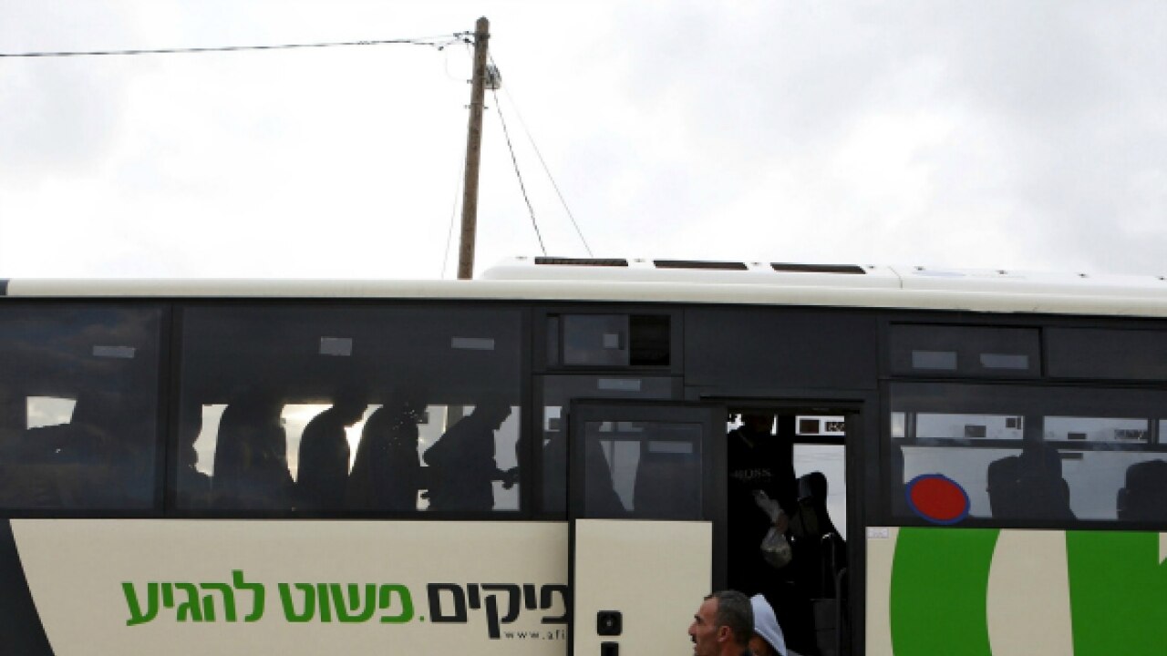 Palestinians banned from riding same buses as Israelis