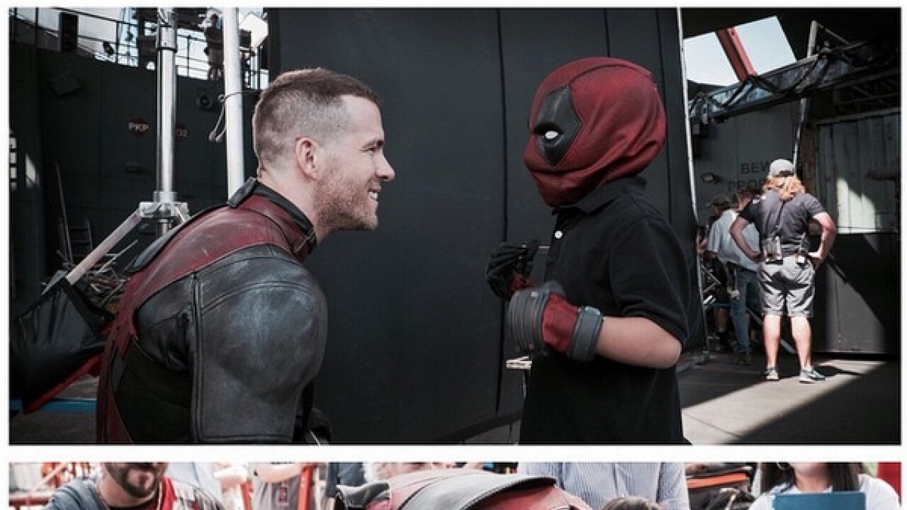Ryan Reynolds helps young cancer patient meet 'Deadpool'