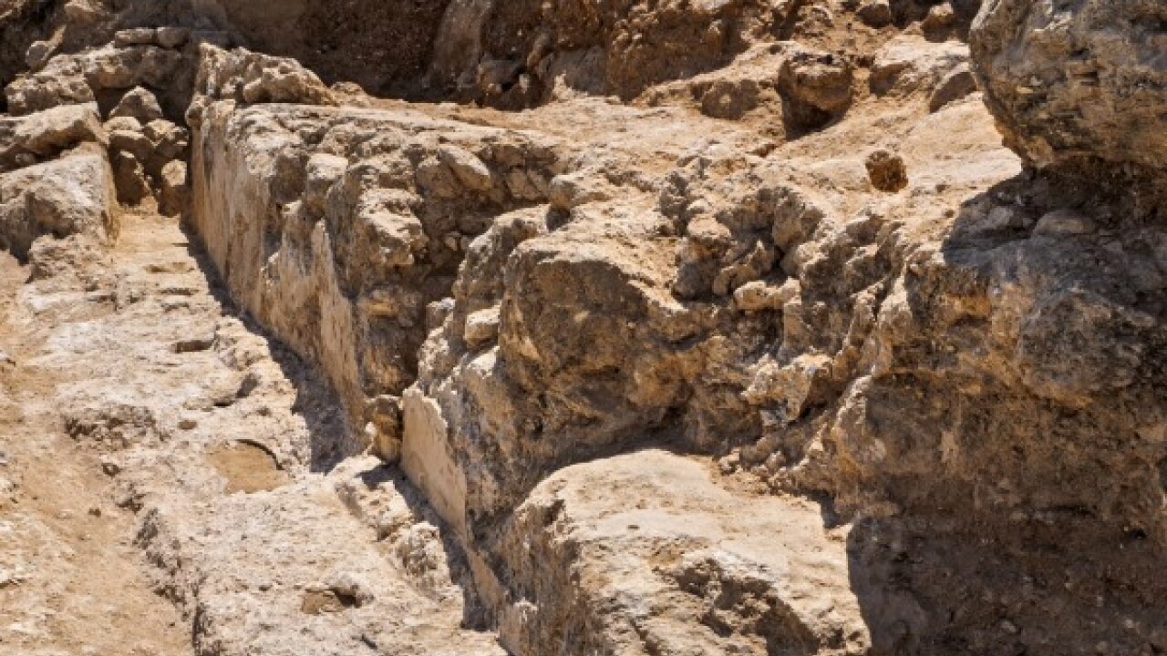 2,000-year-old water supply system unearthed in Israel