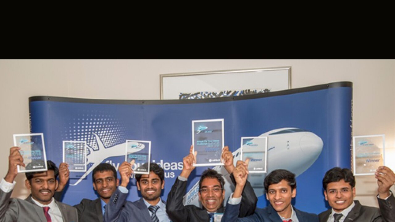Four Indian students win 'Airbus Fly Your Ideas' innovation contest
