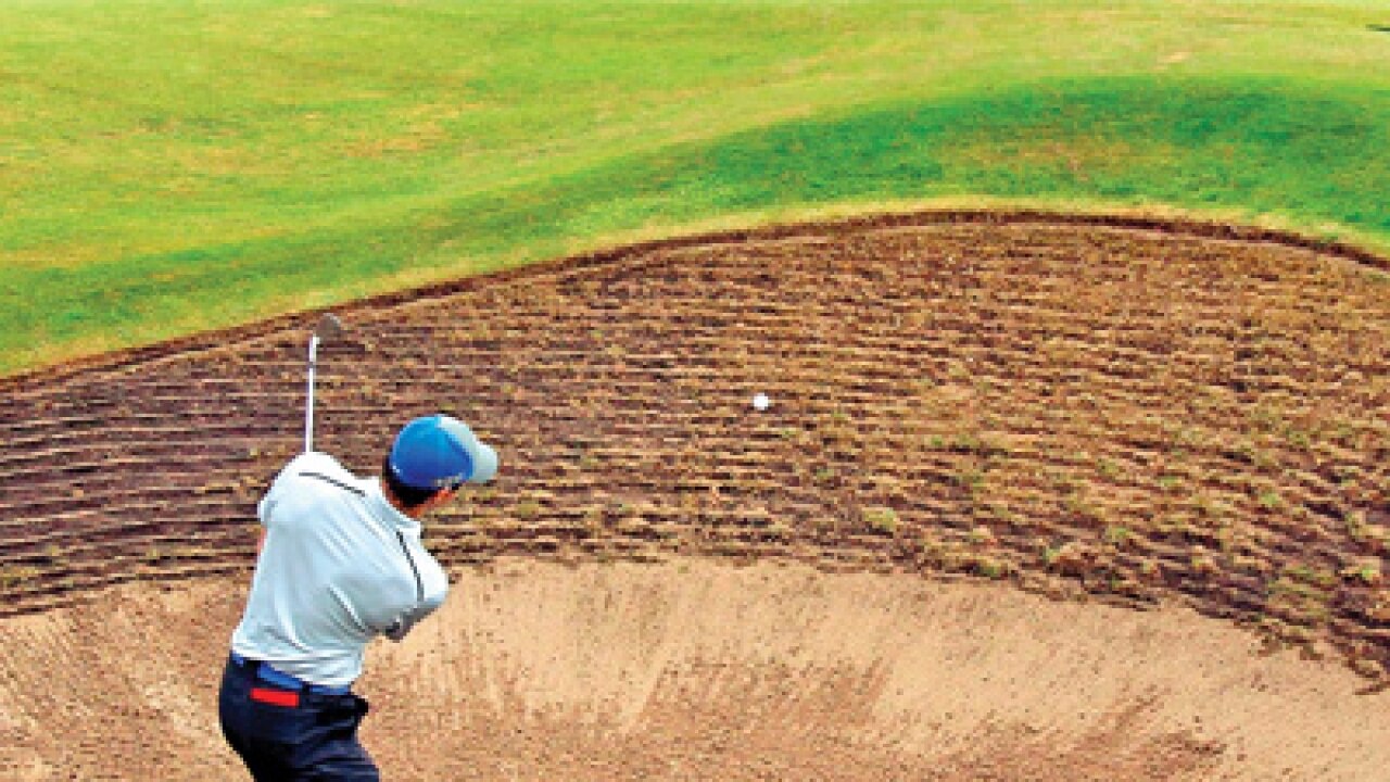 Golf tests your ability for comeback