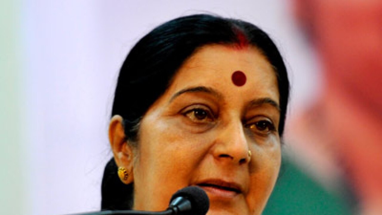 Sushma talk echoes her master's voice
