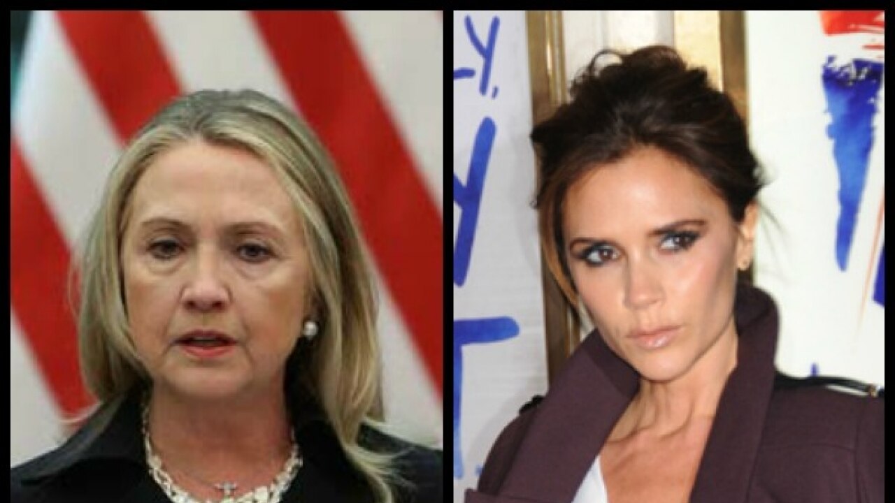 Fashionista Victoria Beckham wishes to give Hillary Clinton a fashion ...