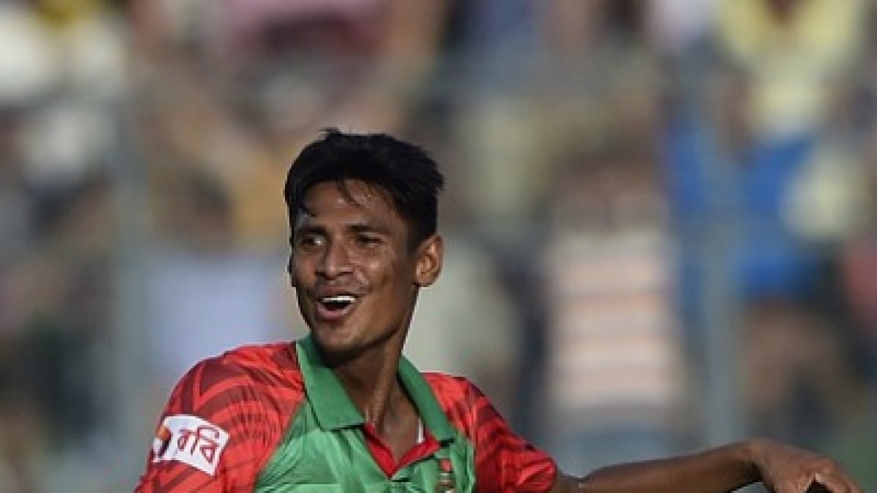 Mustafizur Rahman takes six-for to shoot India out for 200