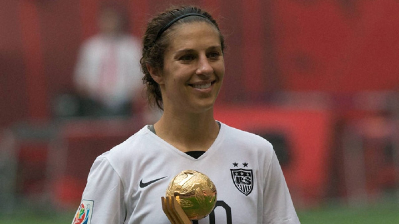 US skipper Carli Lloyd wins Golden Ball as top player at World Cup