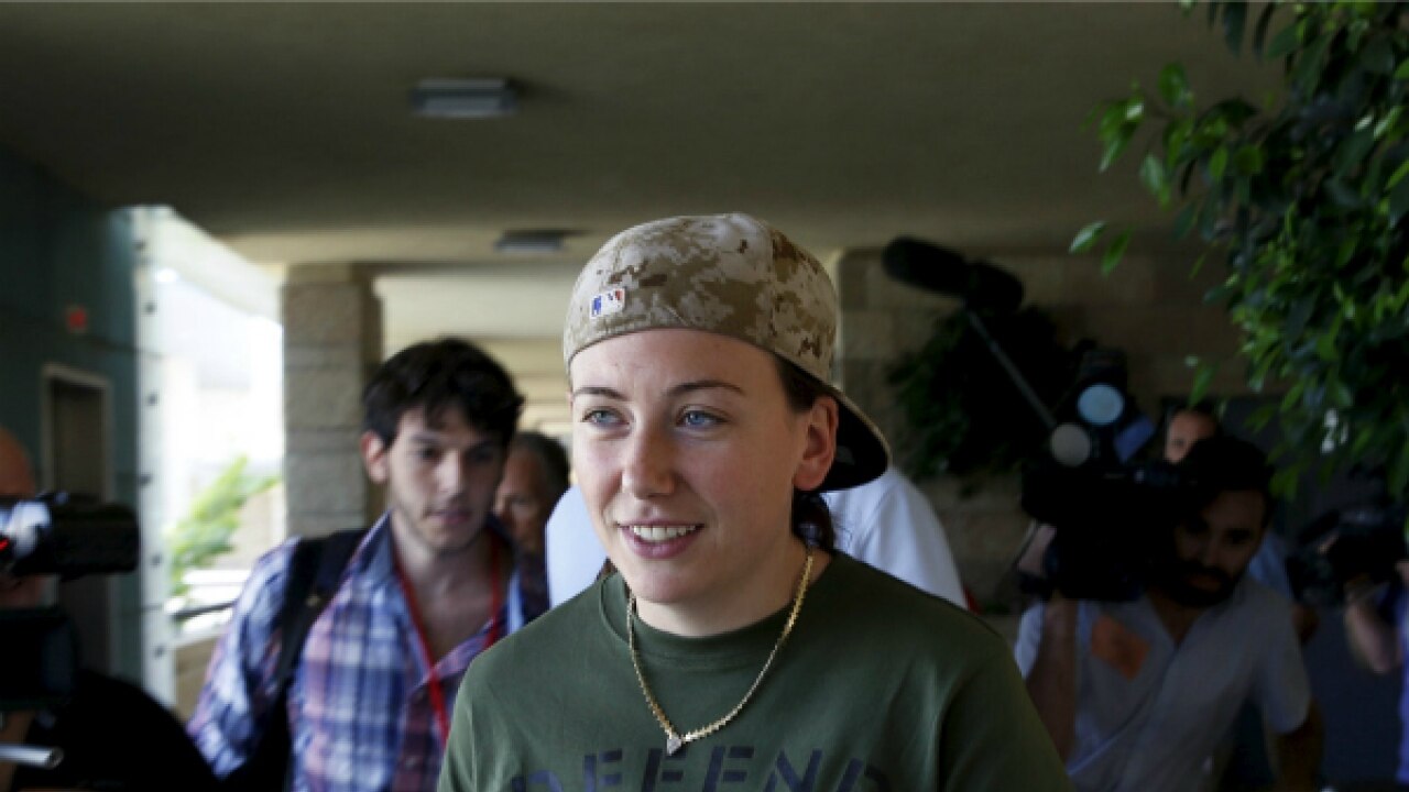 Jewish woman Gill Rosenberg who helped Kurds fight IS returns to Israel