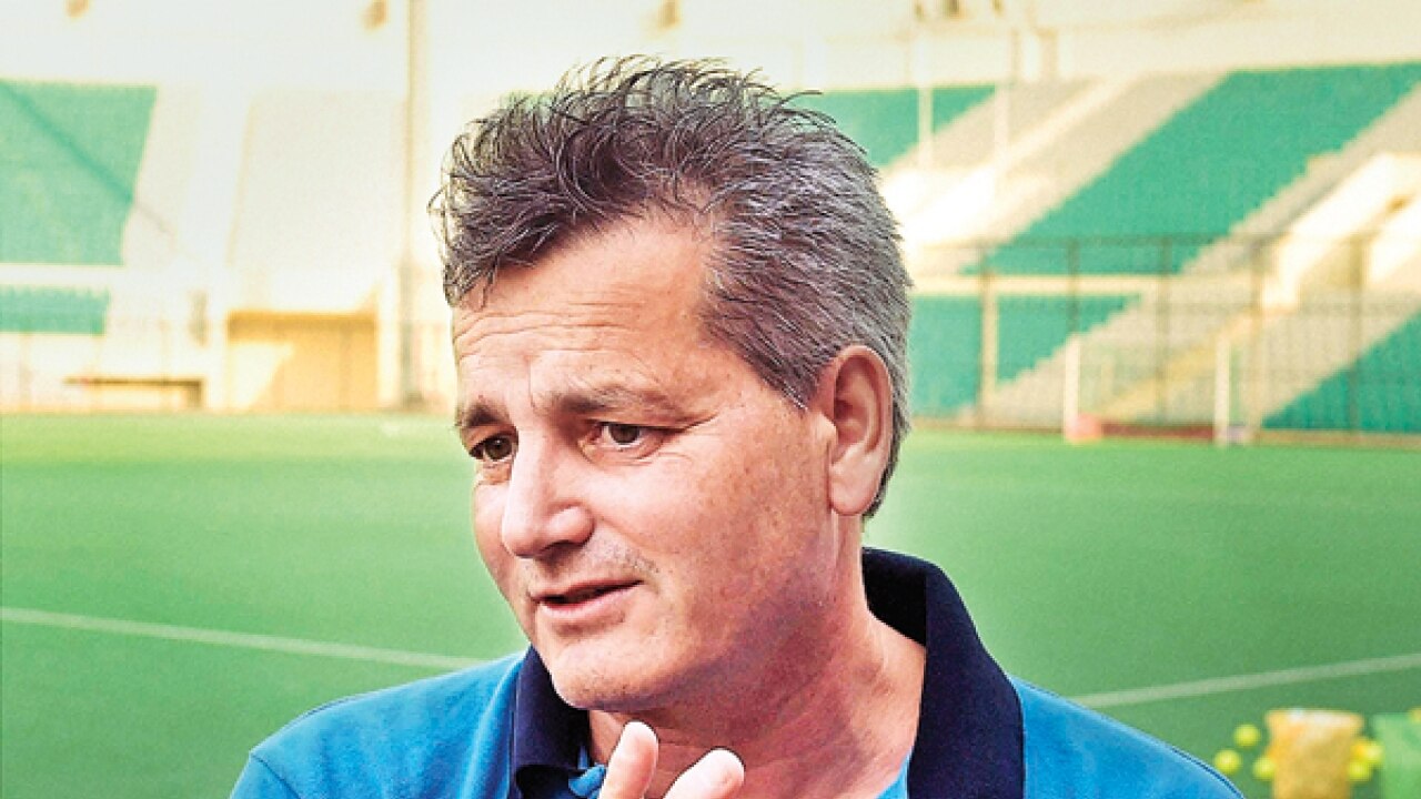 Sports secretary Ajit Mohan Sharan says Paul Van Ass is lying