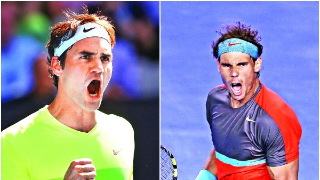 Delhi delight: Roger Federer vs Rafael Nadal on December 12