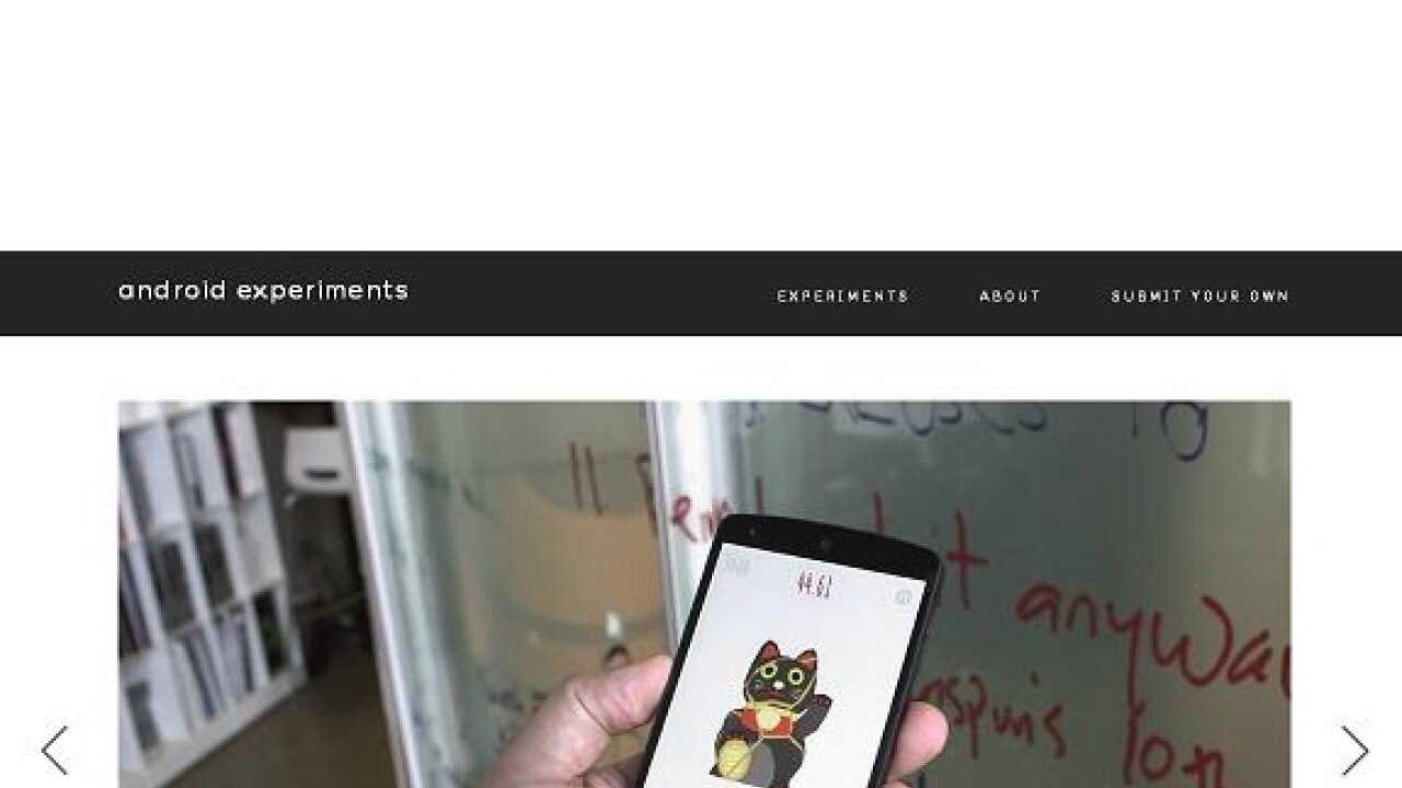 Google launches Android Experiments