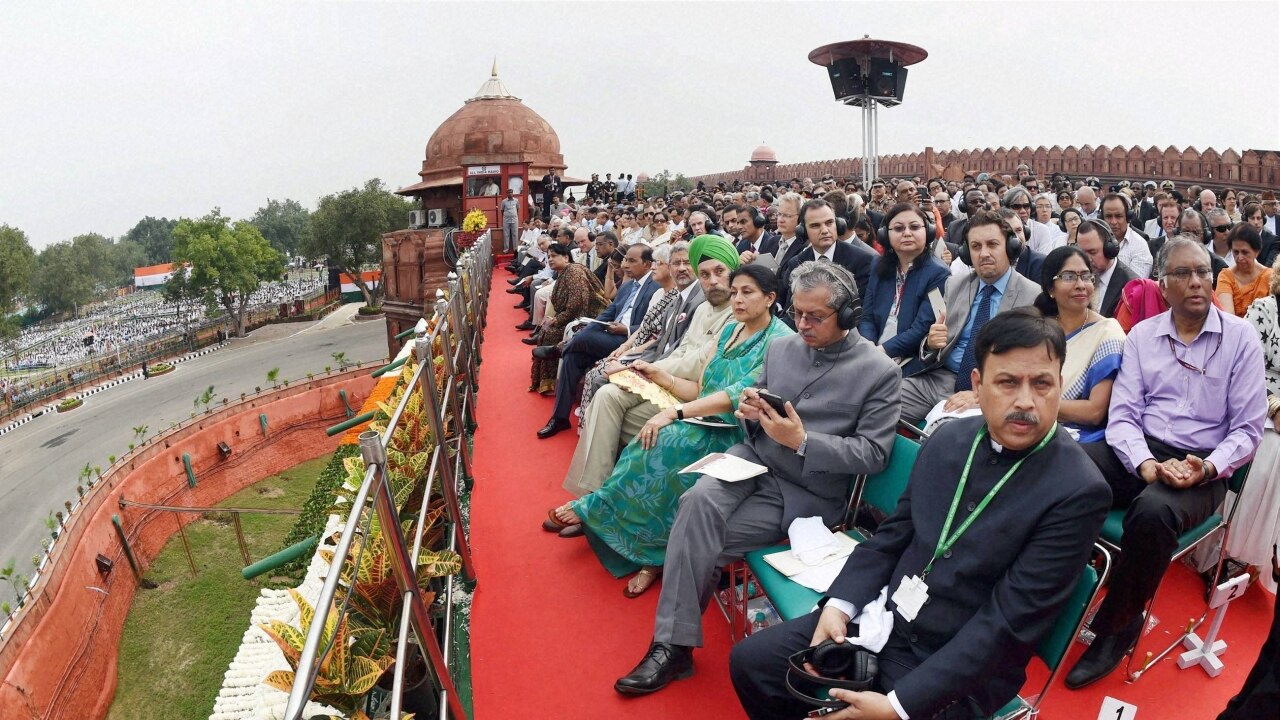 69th Independence Day celebrations at Red Fort