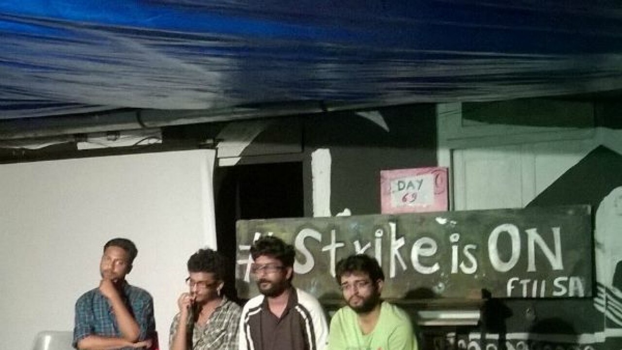 FTII row: Agitating students seek PM Modi's intervention