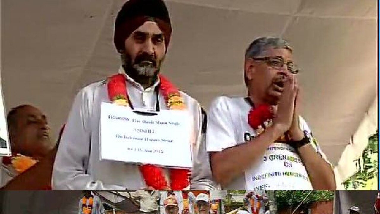 OROP protest continues, two more hospitalised